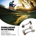 10pcs Fishing Bells, Double Bell Design Metal Fishing Strike Alarms for ...