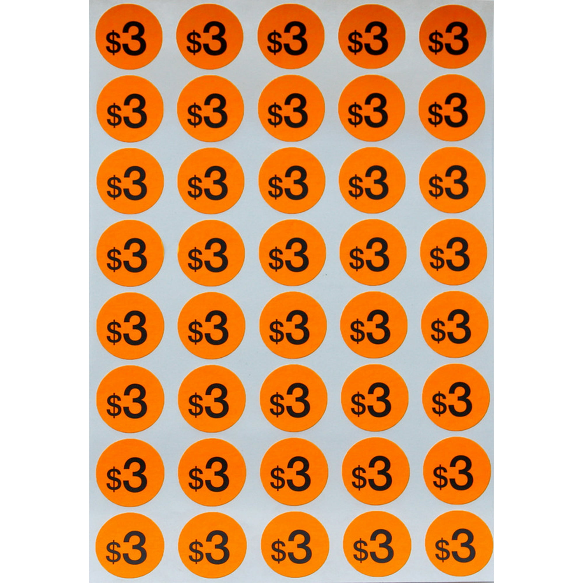 Real Price Tag Sticker