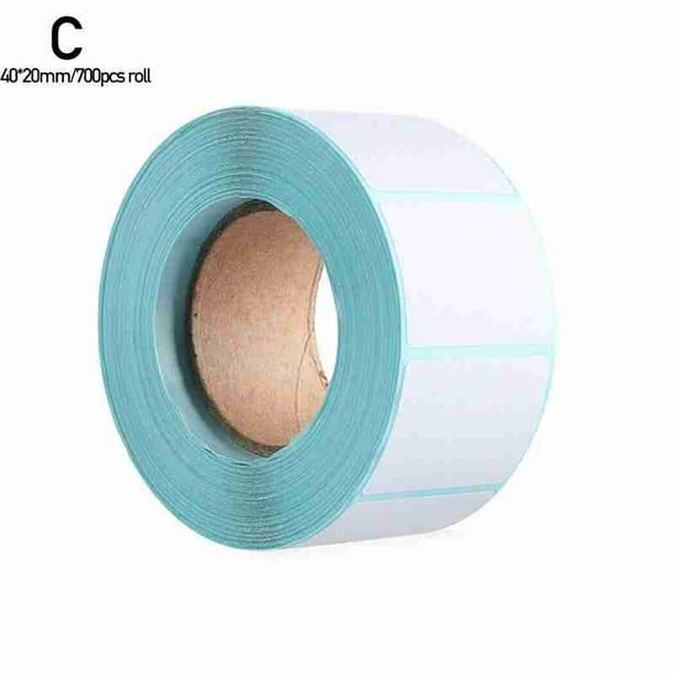 1roll Sticker Blank White Labels Rolls Self-Adhensive Sticker G0J2 ...