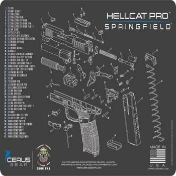 Buy Hellcat Pro Cleaning Mat - Schematic (Exploded View) Diagram ...