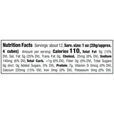 Marketside Assorted Cheese Cube Tray, 12 oz, Cubed Cheese with Swiss ...