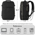 GASTROPOD 2026 New Large Travel Backpack Women,Flight Approved Carry on ...