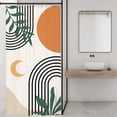 Stall Boho Small Half Size 36x72 Inch Shower Curtain,Camper Abstract ...