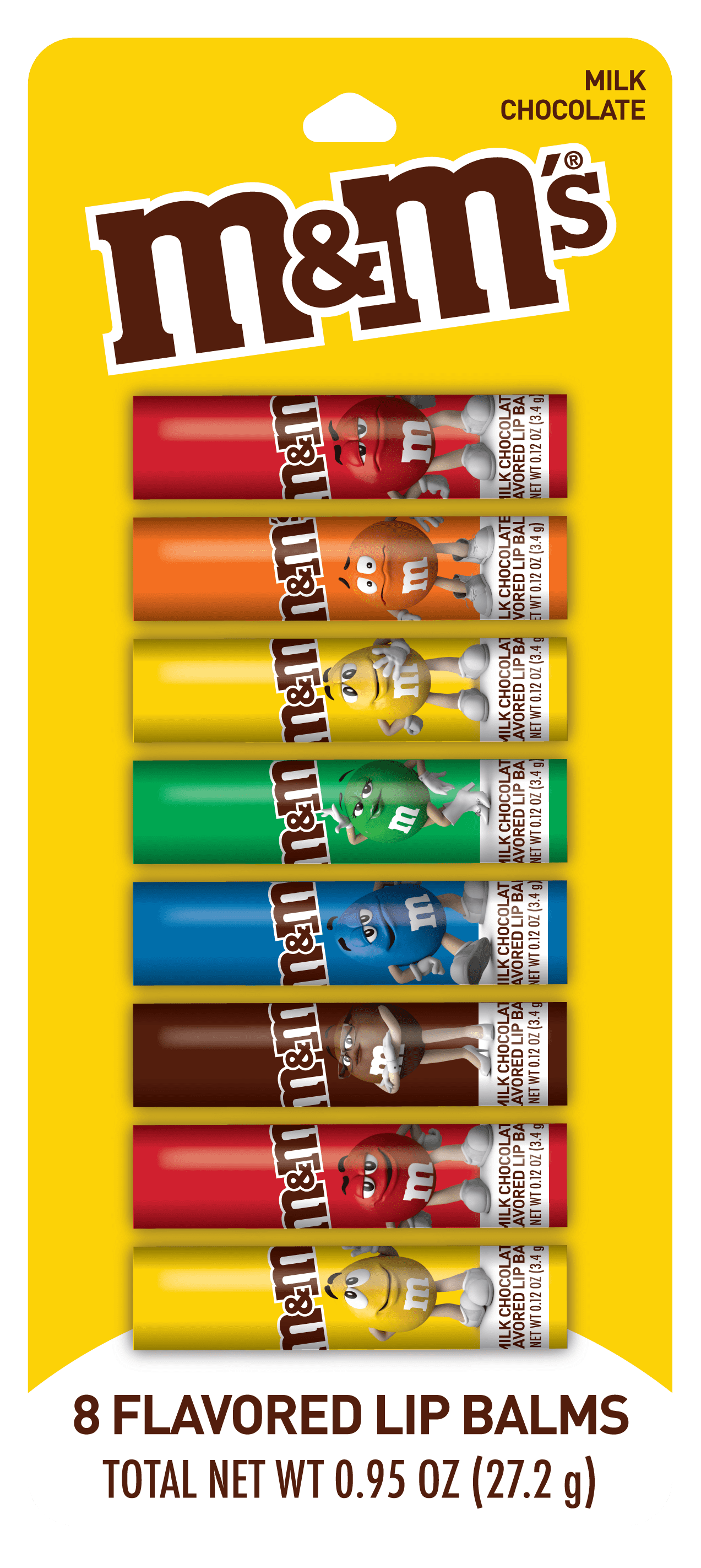 M&M's Lip Balm 8pk - Walmart.com
