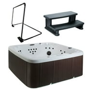Lifesmart Palmetto NL 7 Person Square Hot Tub Spa w/72 Jets, Locking ...
