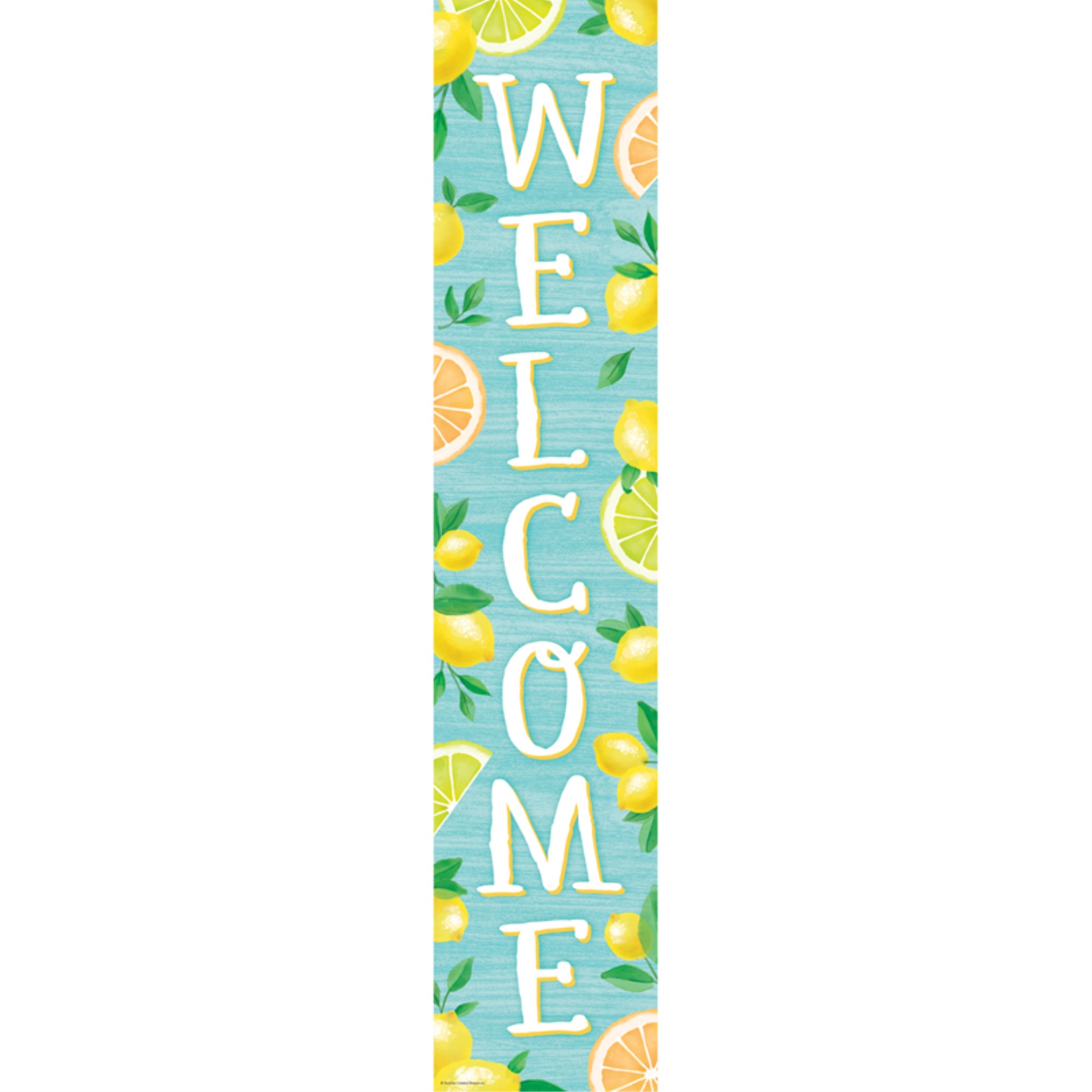 Teacher Created Resources Lemon Zest Welcome Banner (TCR8495) - Walmart.com