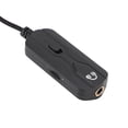 BIMZUC Dual 3.5mm Headphone Extension Cable Audio Stereo Extender Cord ...