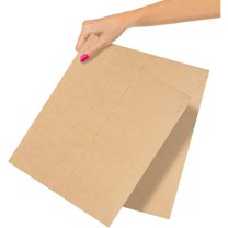 20 Pack Natural Brown Paperboard Rigid Mailers 9.75" x 12.25" Self-Seal ...