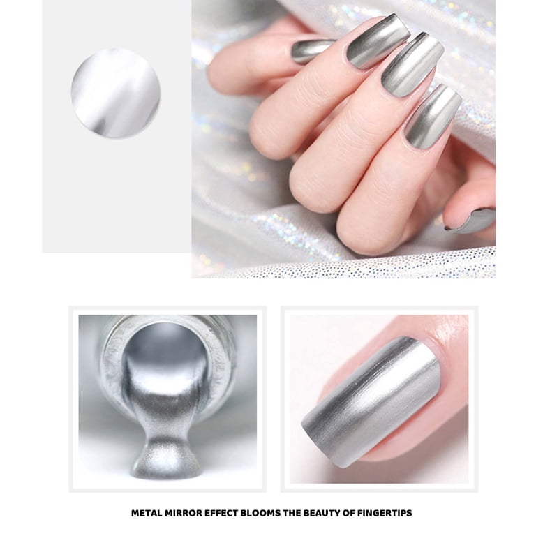 Silver Metallic Nail Polish