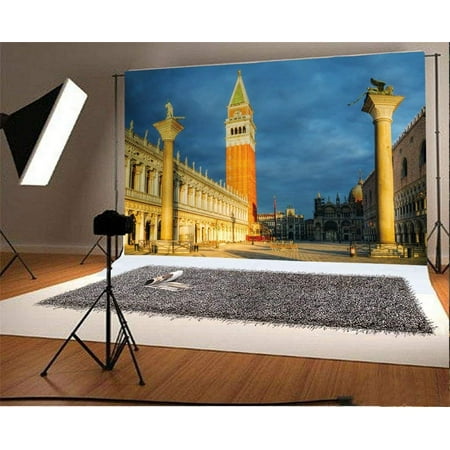 BSDHOME 7x5t Photography Backdrop San Marco Square in Venice Italy City ...