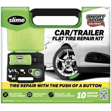 Slime Smart Spair Plus Flat Tire Repair Kit, 50138 - Walmart.com