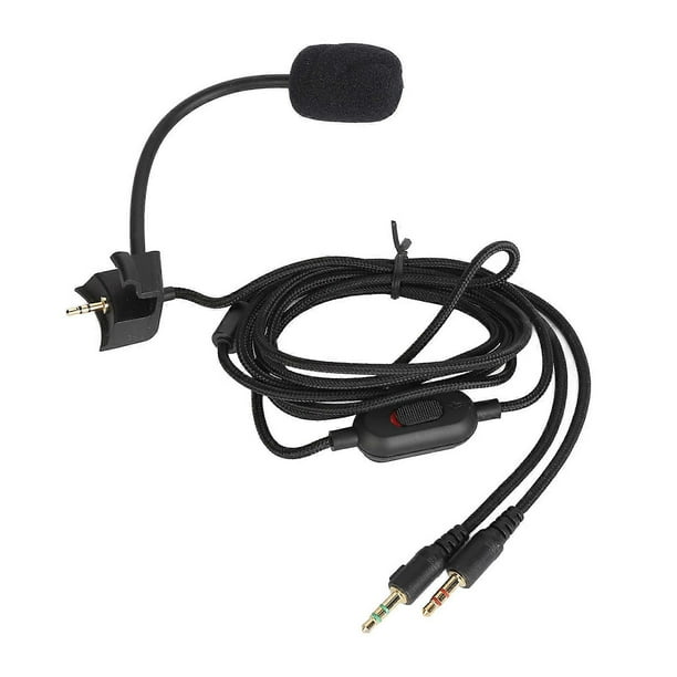 Microphone Replacement Cable Noise Reduction Mic Replacement Sound ...