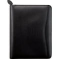Day-Timer Bonded Leather Zip Planner Starter Set, Black, 1 Each ...