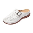 Nestiefly Clogs & Mules for Women, Leather Garden Shoes, Sandals ...