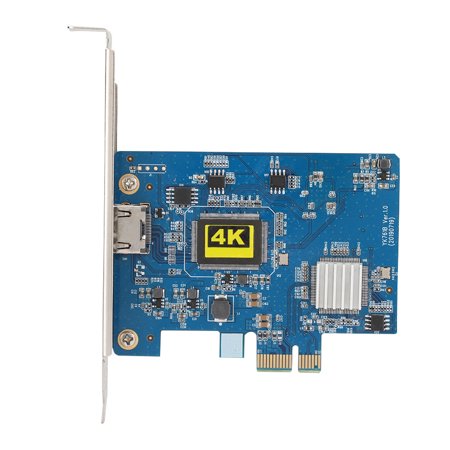 4K Video Capture Card, PCI-E To Capture Card, Plug And Play Win8 Win7 ...