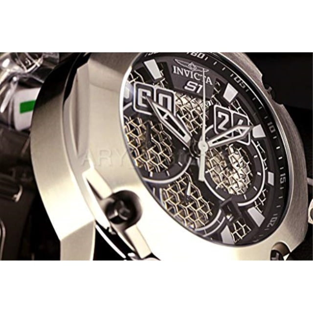 Invicta Men's 19428 S1 Rally Quartz Chronograph Black Dial Watch ...