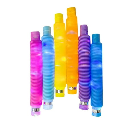 Pop Tubes Sensory Toys Multi-color Tubes Fidget Toys Fine Motor Skill ...