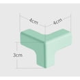 10-Pack Silicone Anti-Collision Corners for Kids | Baby Safety Table ...