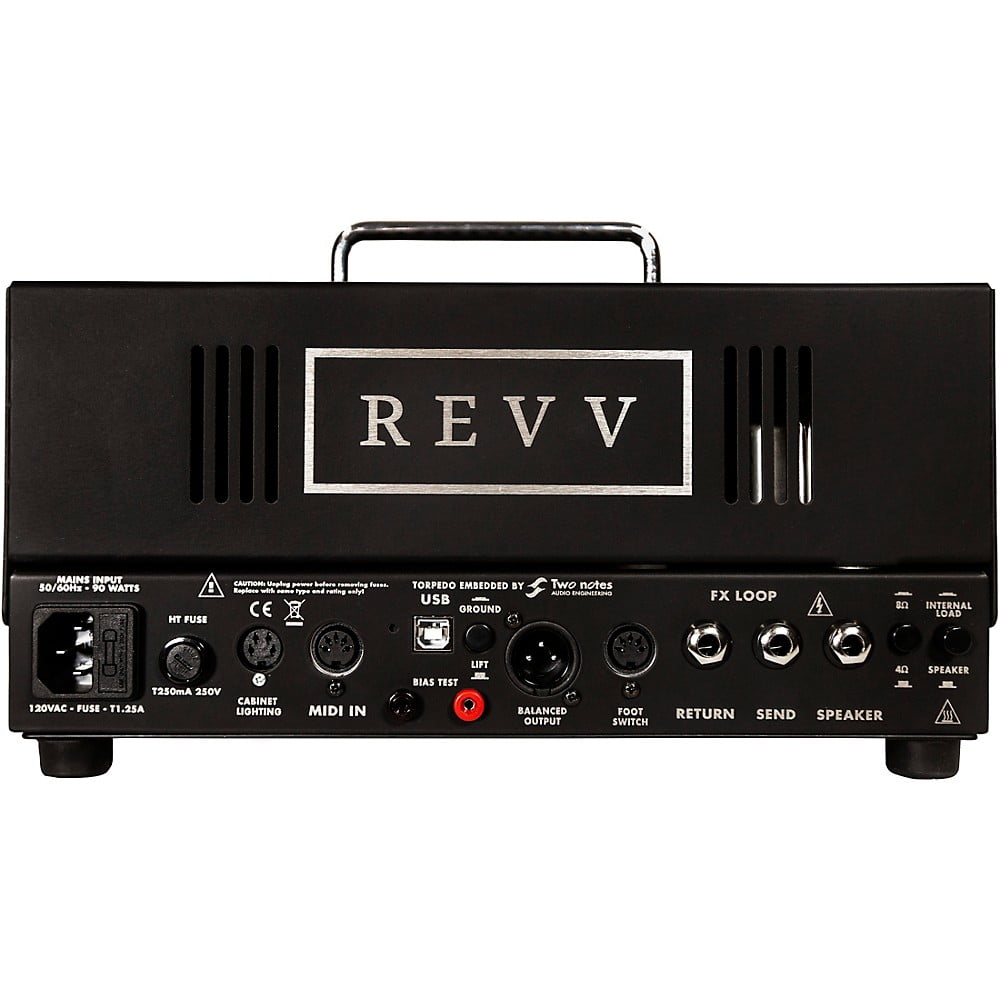 Revv Amplification G20 20W Tube Guitar Amp Head Black - Walmart.com