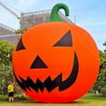 40FT Giant Premium Halloween Inflatable Pumpkin Decorations with Blower ...