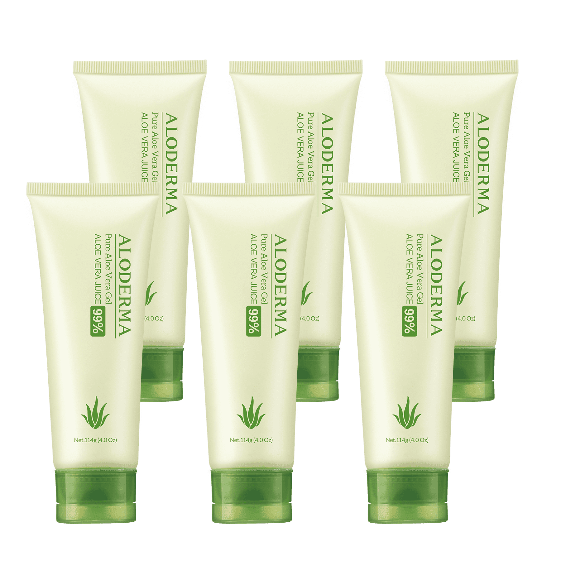 Aloderma 99% Organic Aloe Vera Gel, Bottled within 12 Hours of Harvest ...