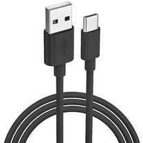3 Ft. High-Speed 3A Nylon Braided USB-C to USB-A Charge & Sync Cable ...