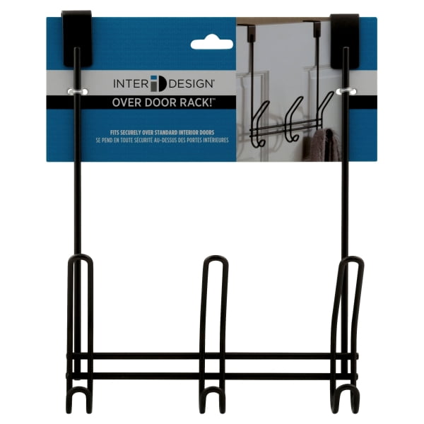 Interdesign 64038 Classico Over The Door Rack 3 Hook Bronze