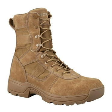 Interceptor Men's Frontier Tactical Work Boots, Coyote Brown - Walmart.com