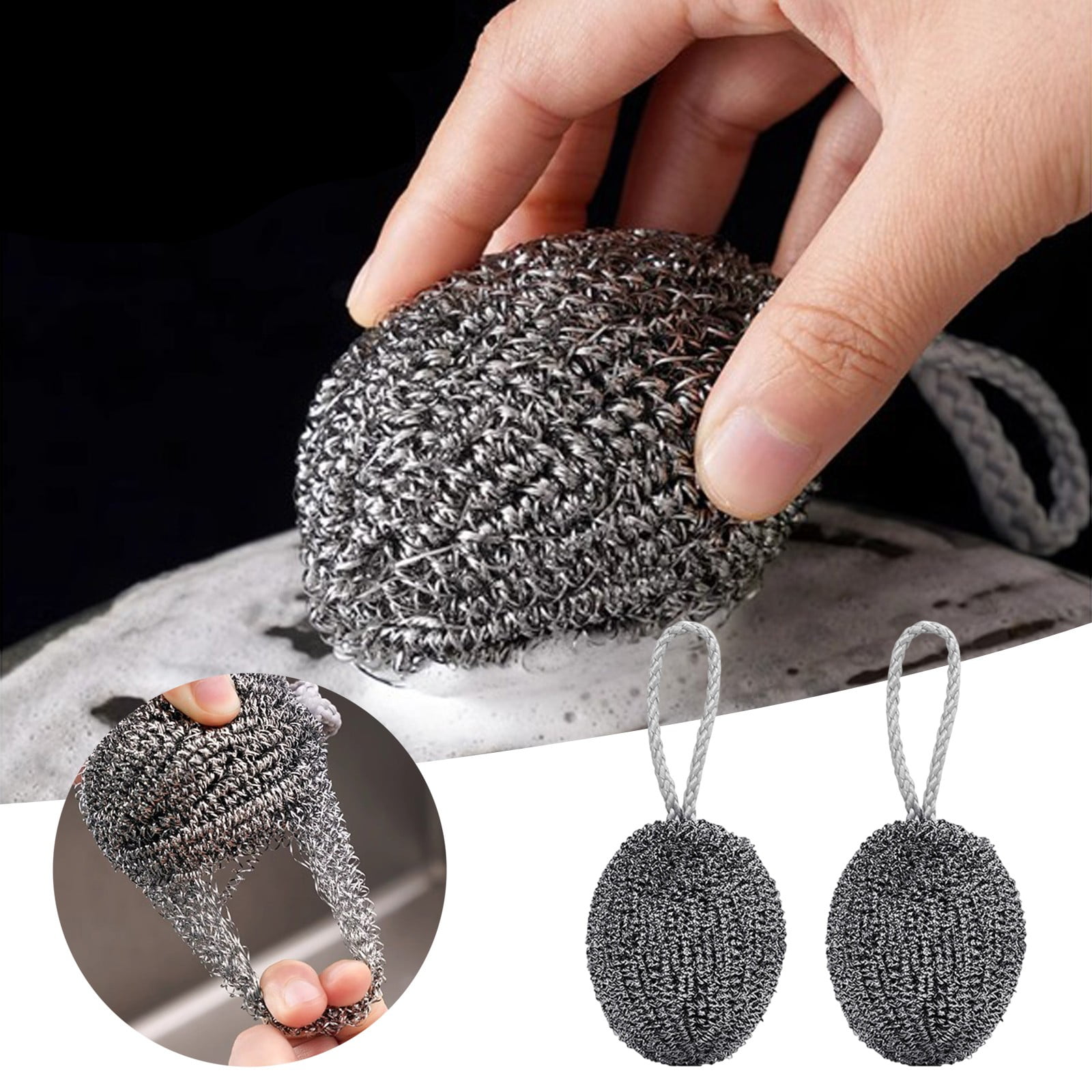 Click here for Boreal Craft Scrub Kitchen Hangable Steel Wool Cle... prices