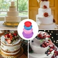 4 Pcs Round Circle Assorted Silicone Cake Pans, Non-Sticking Bakeware ...