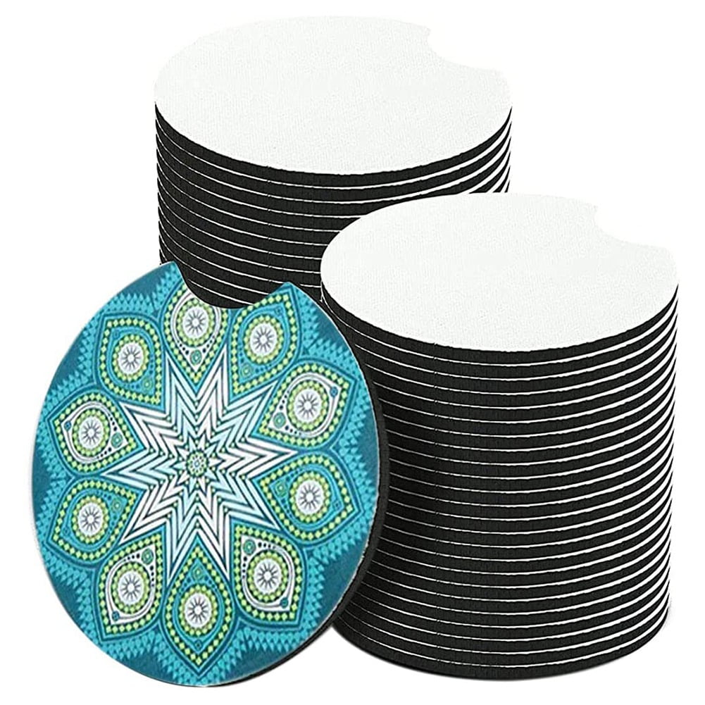 Click here for Unbranded 50pcs Sublimation Car Coasters Blanks fo... prices