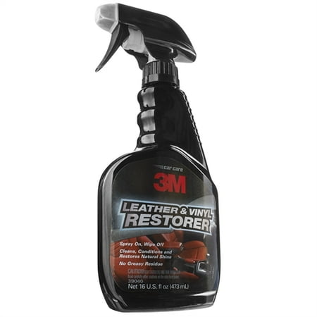 3M Leather & Vinyl Cleaner / Restorer - 16 Oz 39040 - Walmart.com