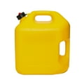 Midwest Can Company 5 Gallon Diesel Fuel Can Container, Yellow (2 Pack ...