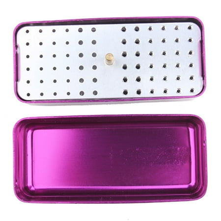 72 Holes Autoclavable High Speed Dental Burs Holder Dental Bur Block ...
