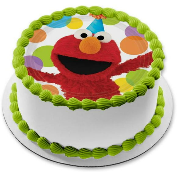 Elmo Sheet Cake