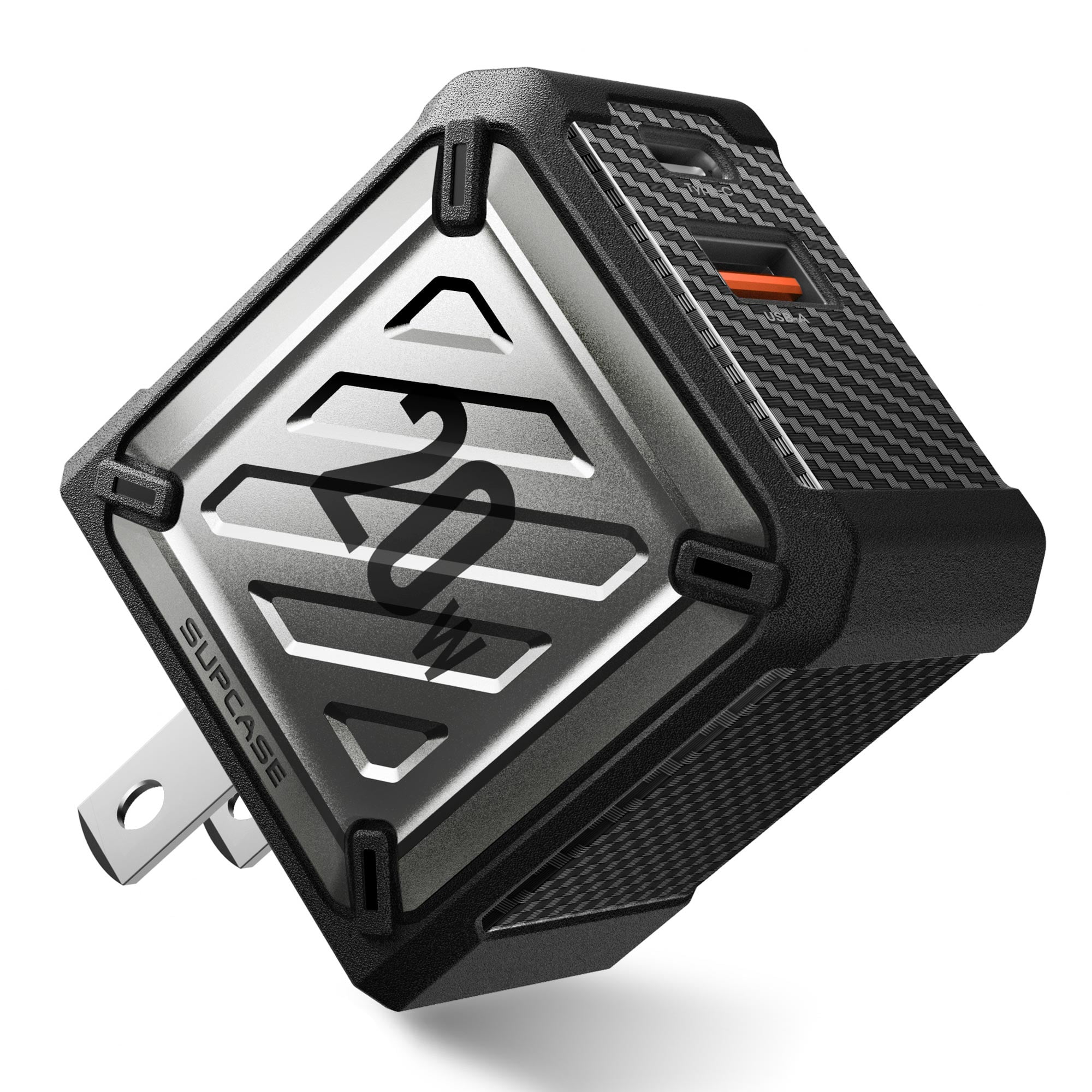 SUPCASE 20W USB C Fast Charger for iPhone 12, Dual Port PD Charger ...