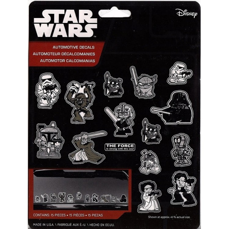 Click here for Chroma Star Wars Cartoon Assorted Vinyl Decal Set... prices