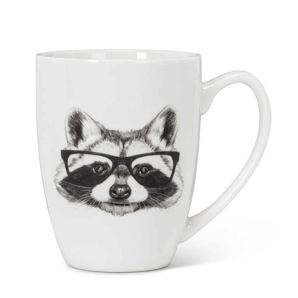 Set of 6 Pen & Ink Raccoon Mug - Walmart.com