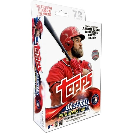 2018 Topps Series 2 Baseball Retail Display Box 24 Packs of Cards ...