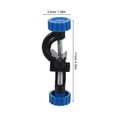 DEEPCRAFF 6Pcs Black Aluminum Lab Stand Clamp Holder with Adjustable ...
