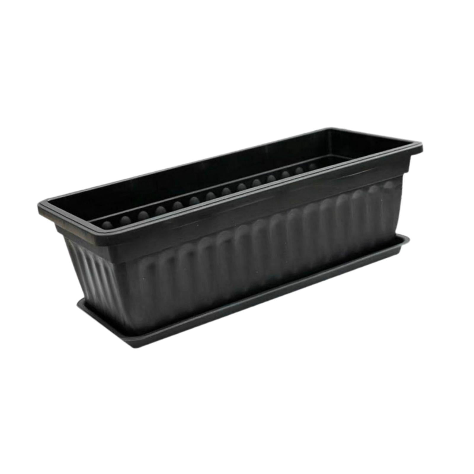 Click here for Colaxi 17inches Rectangle Planter Box With Drainag... prices