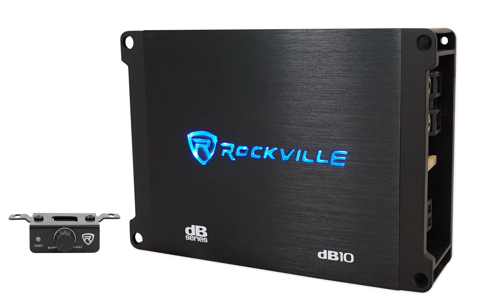 Rockville dB10 800w Peak Mono Car Audio Amplifier 200w RMS @ 4 Ohms ...