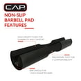 CAP Bar Pad, Non-Slip, Ergonomic Barbell Pad for Neck and Shoulders ...