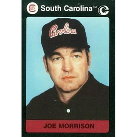 Autograph Warehouse 96972 Joe Morrison Football Card South Carolina ...