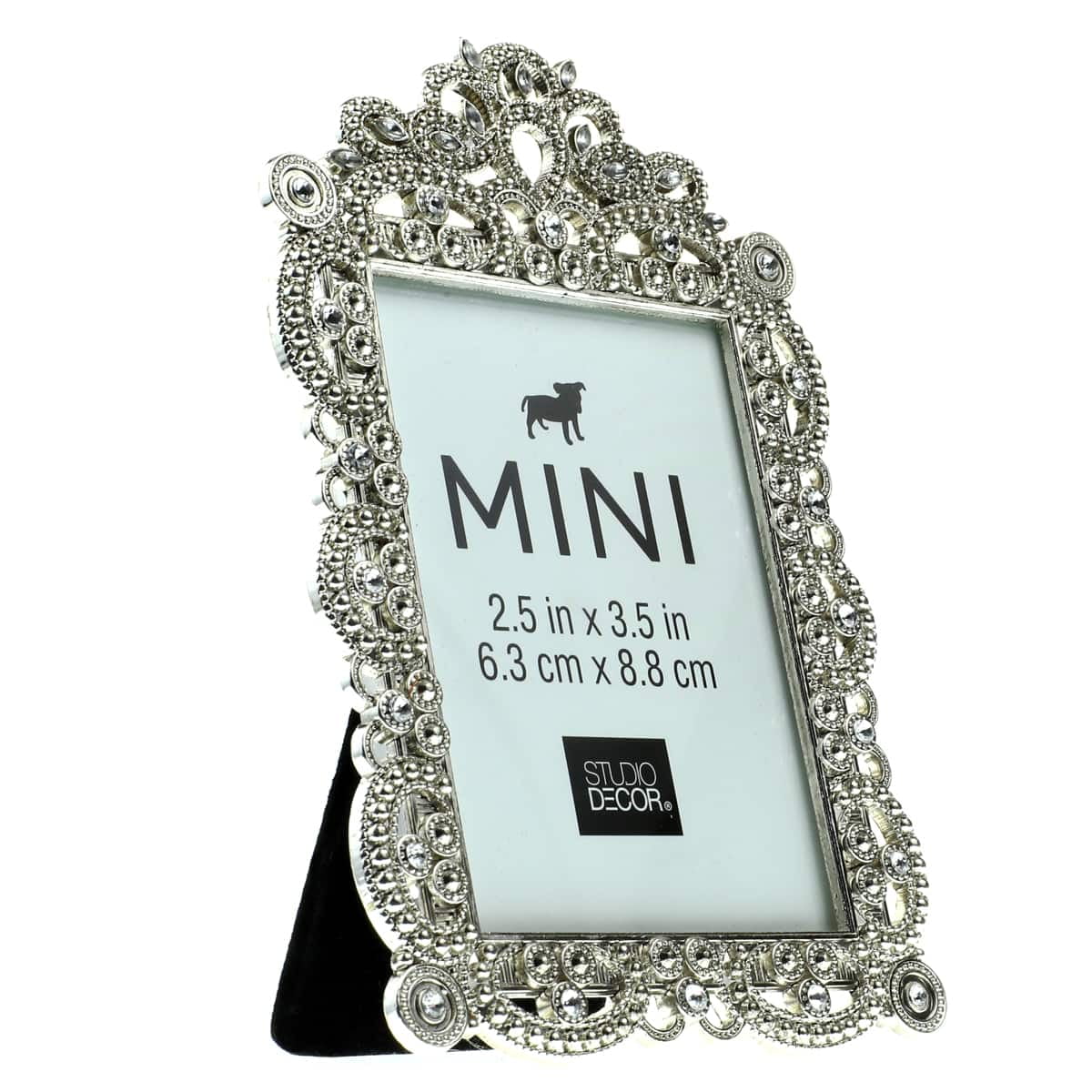 24 Pack: Antique Silver with Jewels 2.5" x 3.5" Mini Frame by Studio ...