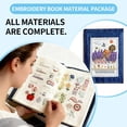 Embroidery Stitch Book Kit for Beginners, All-in-One Hand Embroidery ...