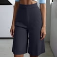 Ahabrexf Womens Cargo Pants with Pockets High Waisted Wide Leg Casual ...