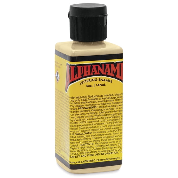 Alpha6 Alphanamel Lettering Enamel - Hot Pink, 147 ml, Bottle - Walmart.com