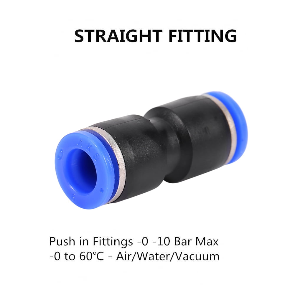 Racores neumáticos a presión conector rápido neumático de forma ovalada ...