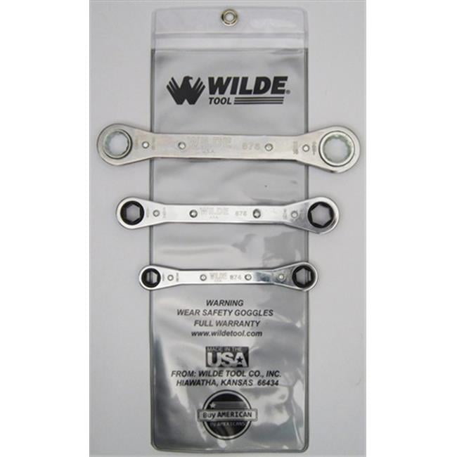 Wilde Tool 883/Vr 3-Piece Ratchet Box Wrench Set Vinyl Roll - Walmart.com